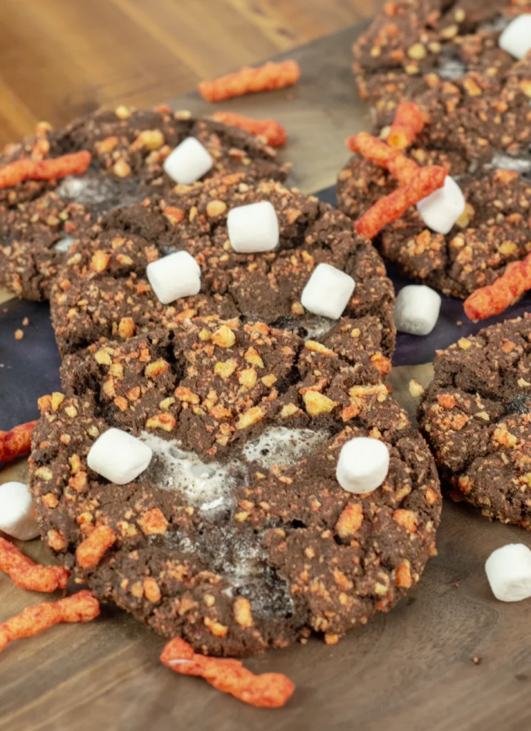 Flamin' Hot Cheetos Chocolate Cookies - Lowbrow Fancy