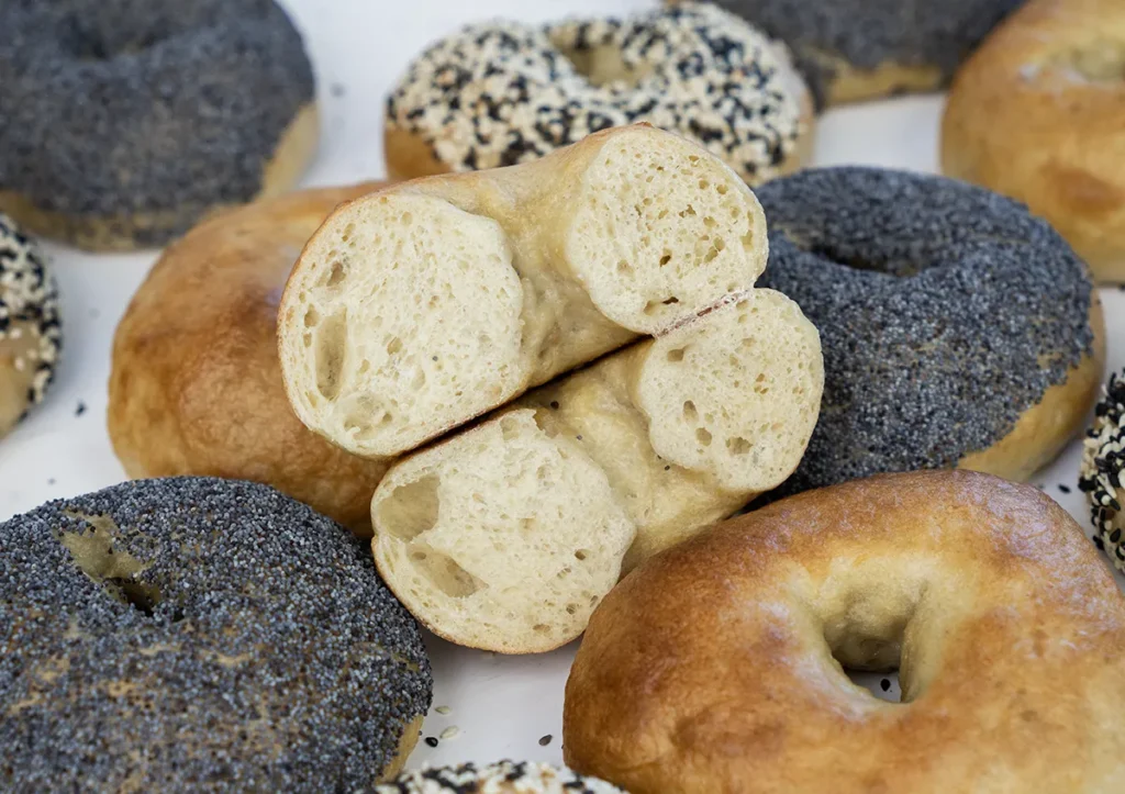 Easy No-Knead Sourdough Bagels (Soft and Chewy!) - Lowbrow Fancy