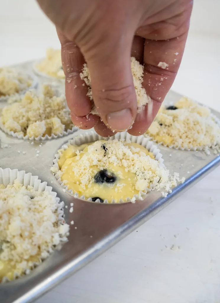 Sourdough Blueberry Lemon Muffins (Better than Bakery!) - Lowbrow Fancy